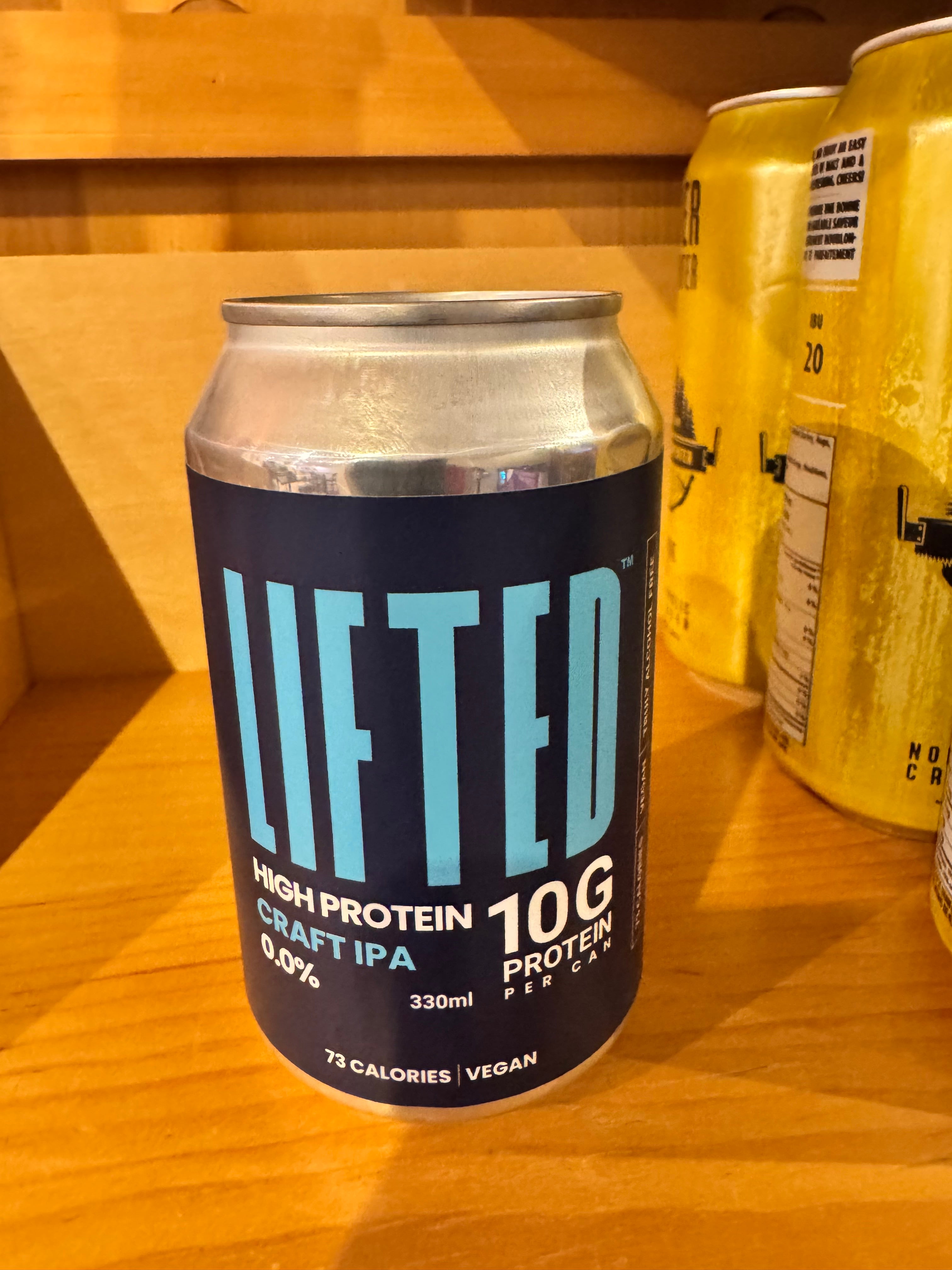 Lifted High Protein Beer | Toronto's 1st Sober Bar